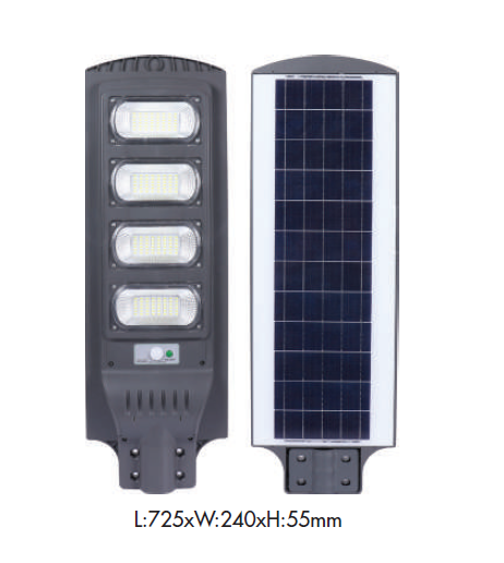 120W Solar LED Outdoor Street Light – SunX
