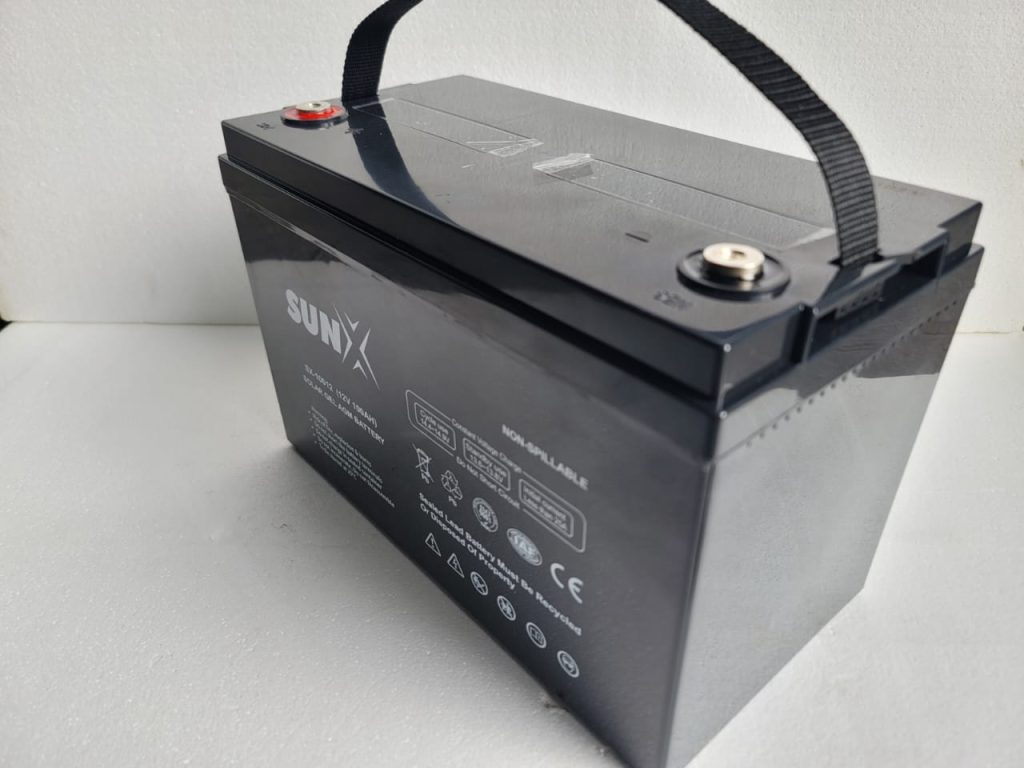 12V 100AH SunX Gel Battery – SunX