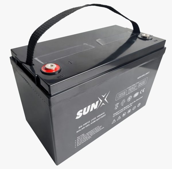 12V 100AH SunX Gel Battery – SunX