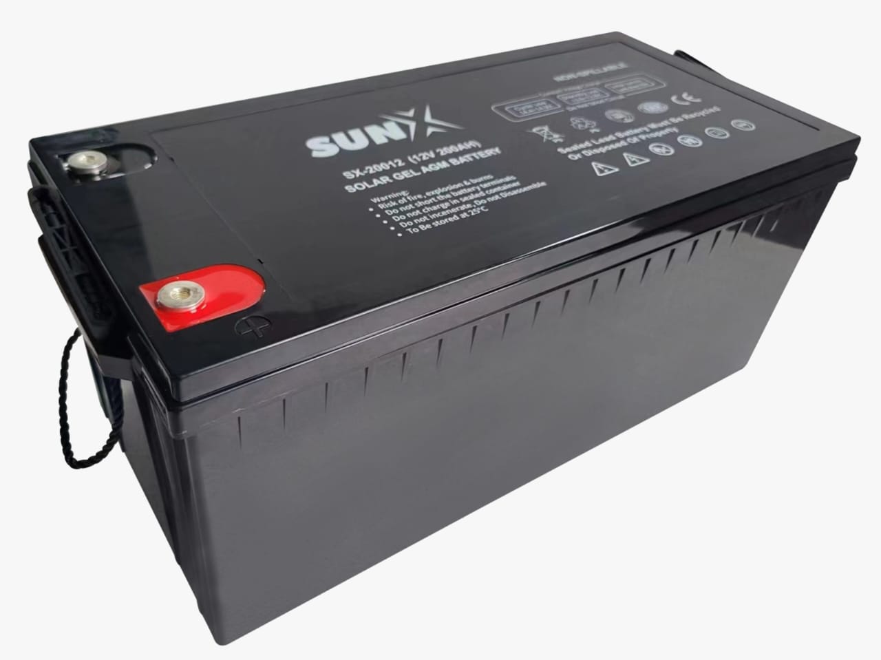 12V 200AH GEL BATTERY – SunX