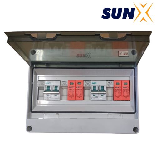 PV Combiner Box Plastic 2IN 2OUT – SunX