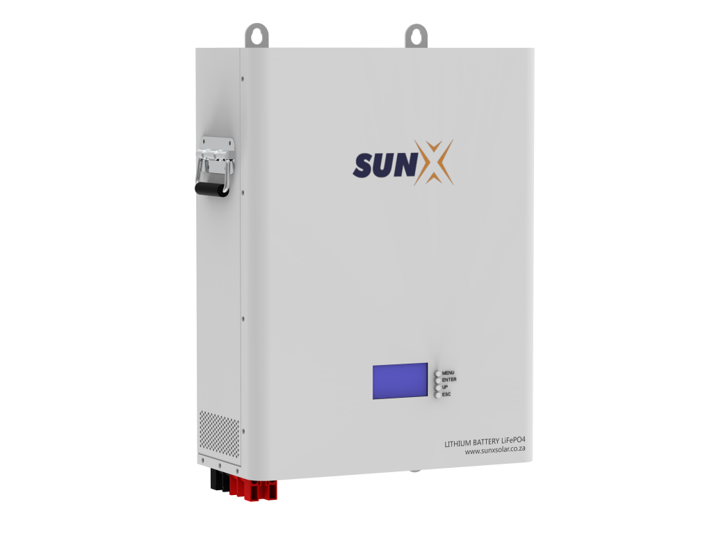 48V100AH 5KWH SunX Life PO4 Lithium Battery – SunX