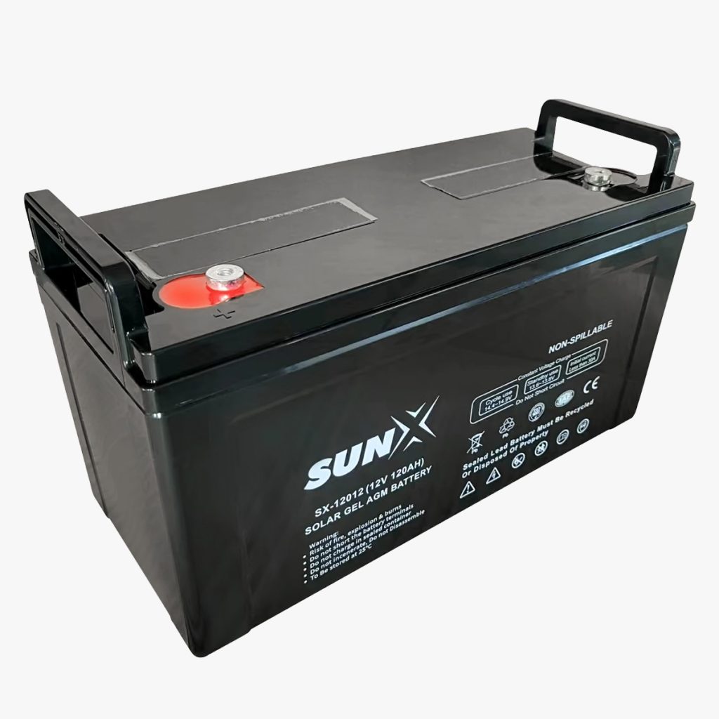12V 120AH SunX Gel Battery – SunX
