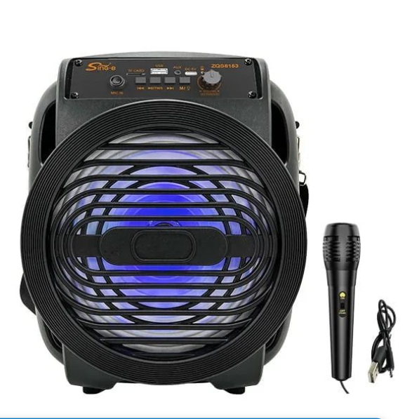 RKS TWS BT Speaker & Microphone Set with Mic TF USB & Aux Input ...